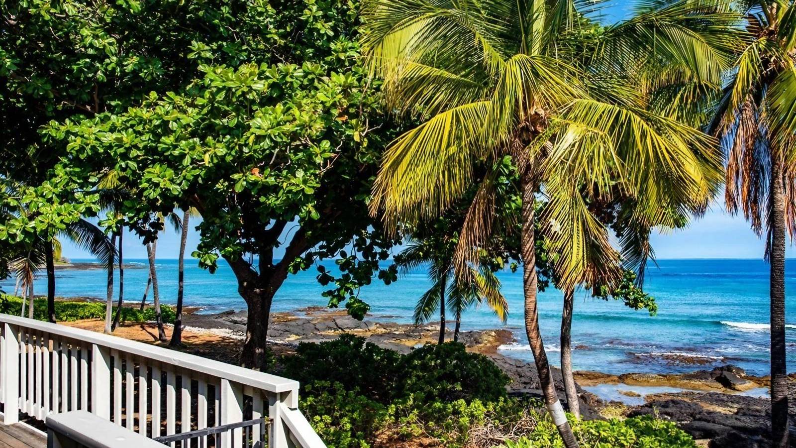Paradise Found With This Rare Oceanfront Home in Puako - Hawaii Real ...