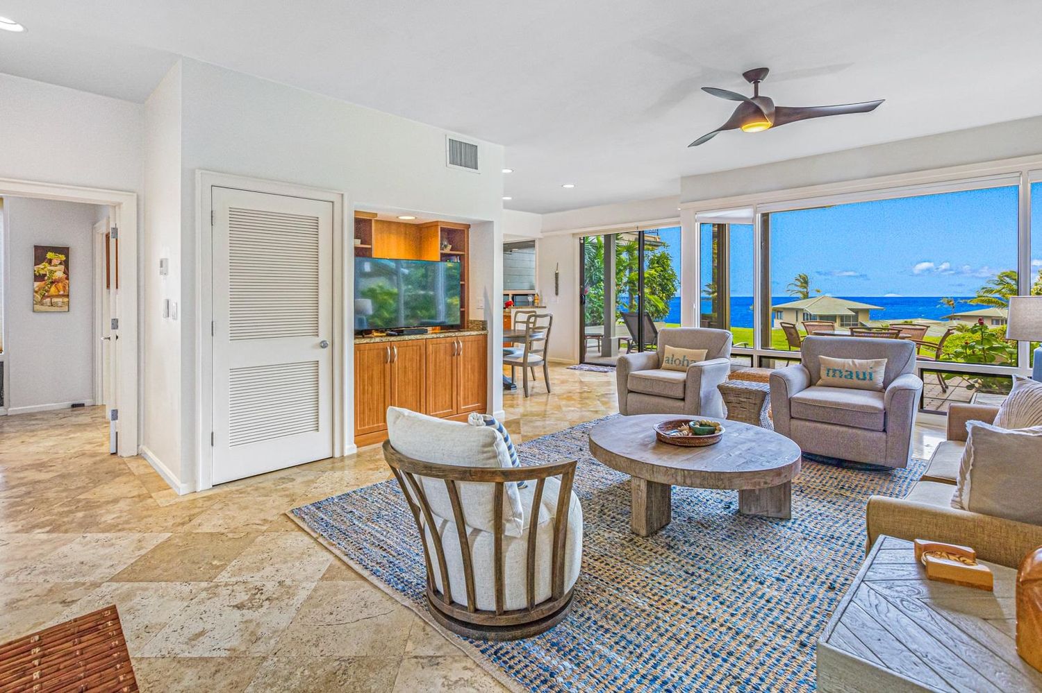 Kapalua Bay Villas 12G4 With Ocean View in a Tranquil and Quiet Setting ...