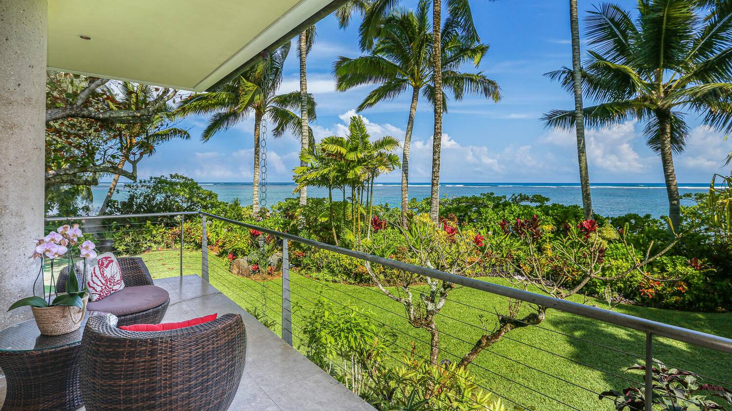 Anini Beachfront Estate With Vacation Rental License - Hawaii Real ...