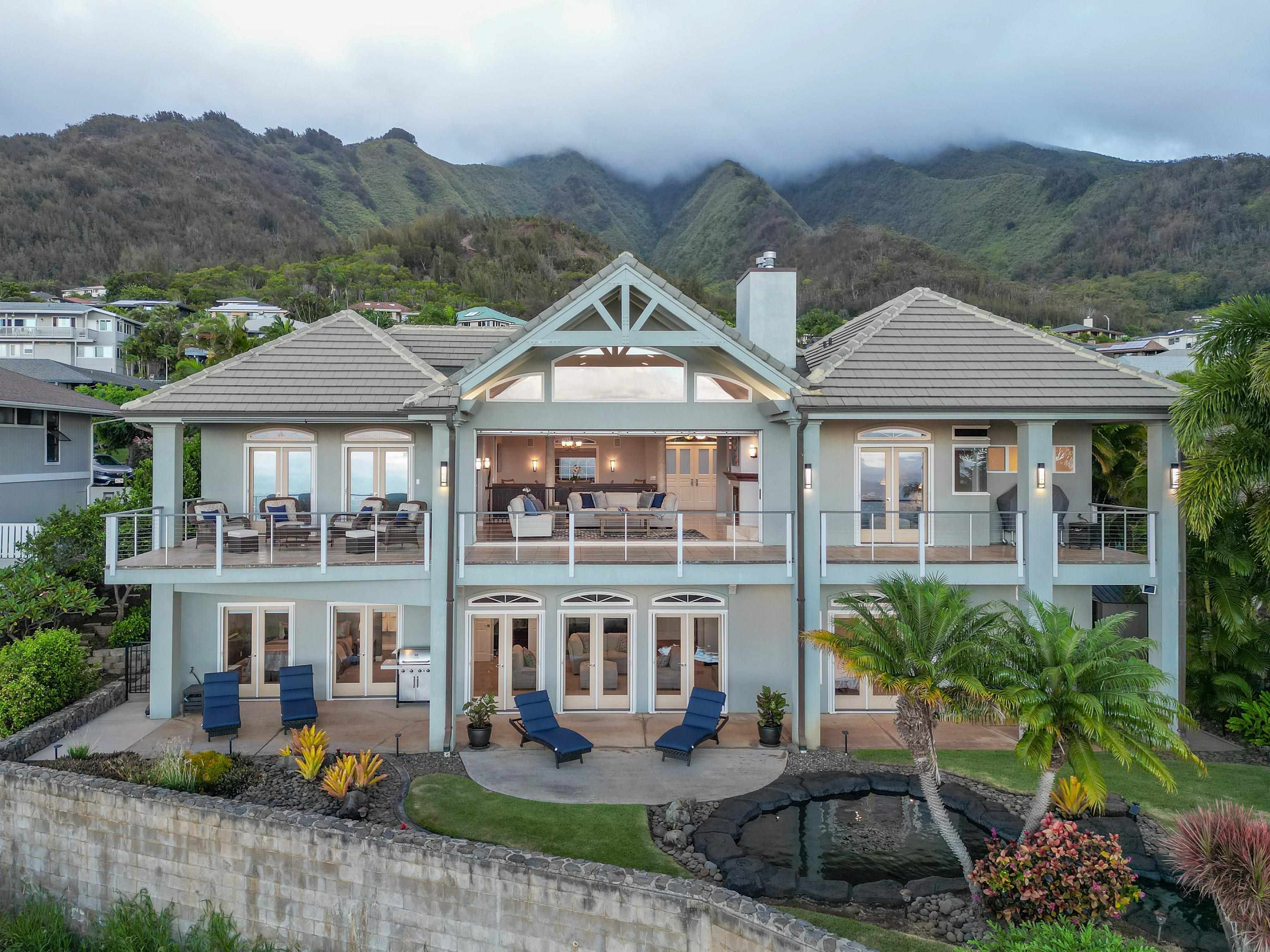 Custom-Built Home with Stunning, Unobstructed Bi-Coastal and Haleakala ...