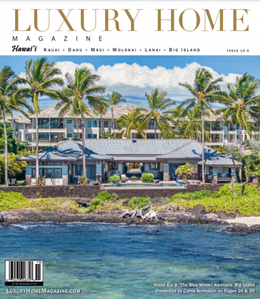 Blue Wave at Kolea: Front Cover Star of Luxury Home Magazine - Hawaii ...