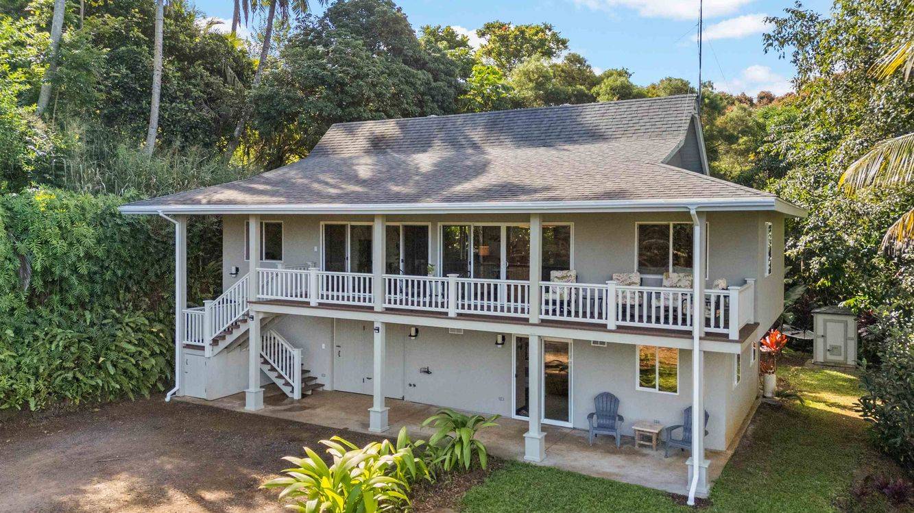 Renovated Haiku Retreat With Lush Gardens and Ocean Views - Hawaii Real ...