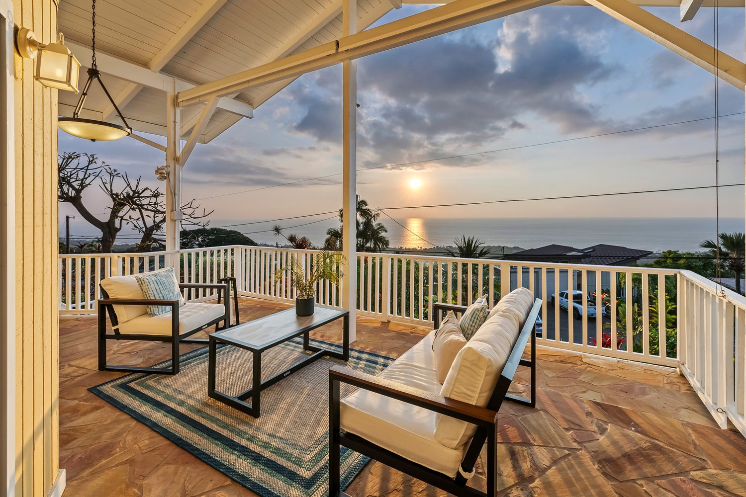 This Hawaii-Style Home Offers Stunning Sunset, Coastline Views and More ...