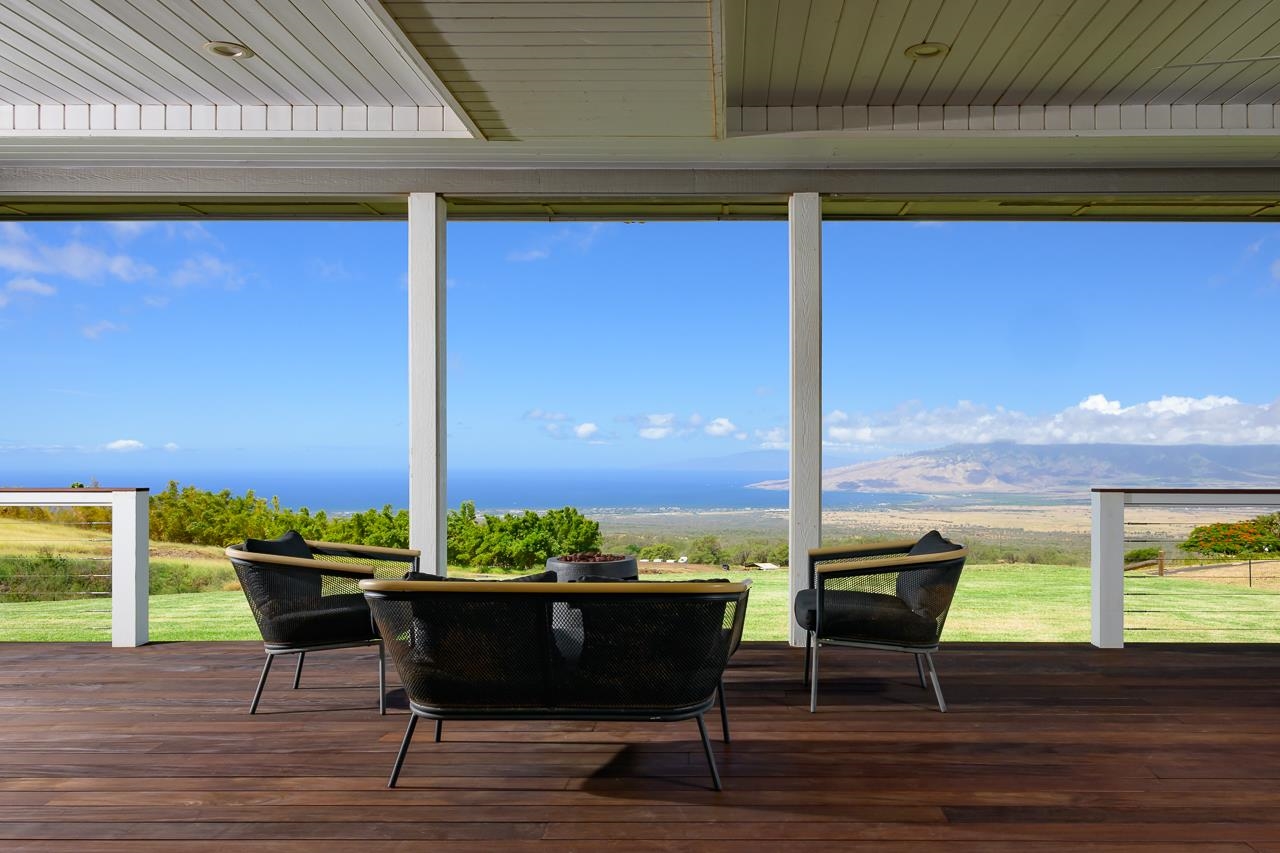 Sweeping Bi-Coastal Views From This Modern Upcountry Home - Hawaii Real ...
