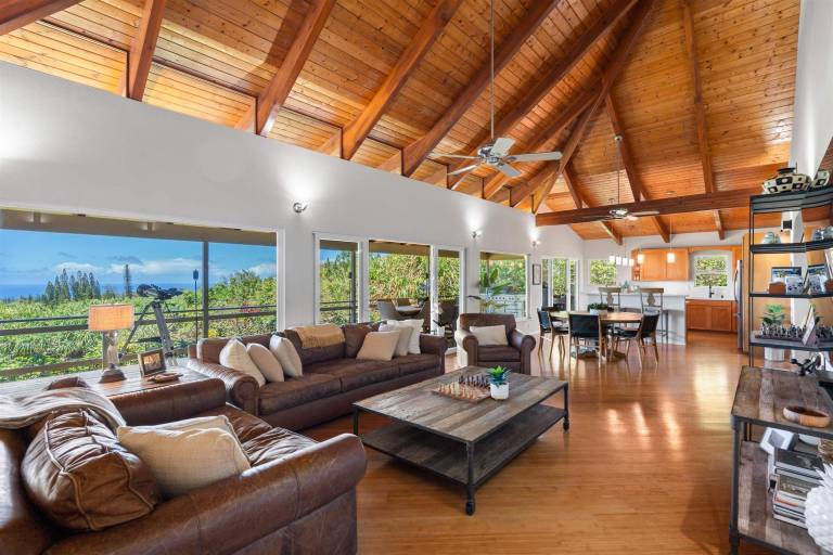 A Peaceful Haiku Estate With Both Ocean and Haleakala Views - Hawaii ...