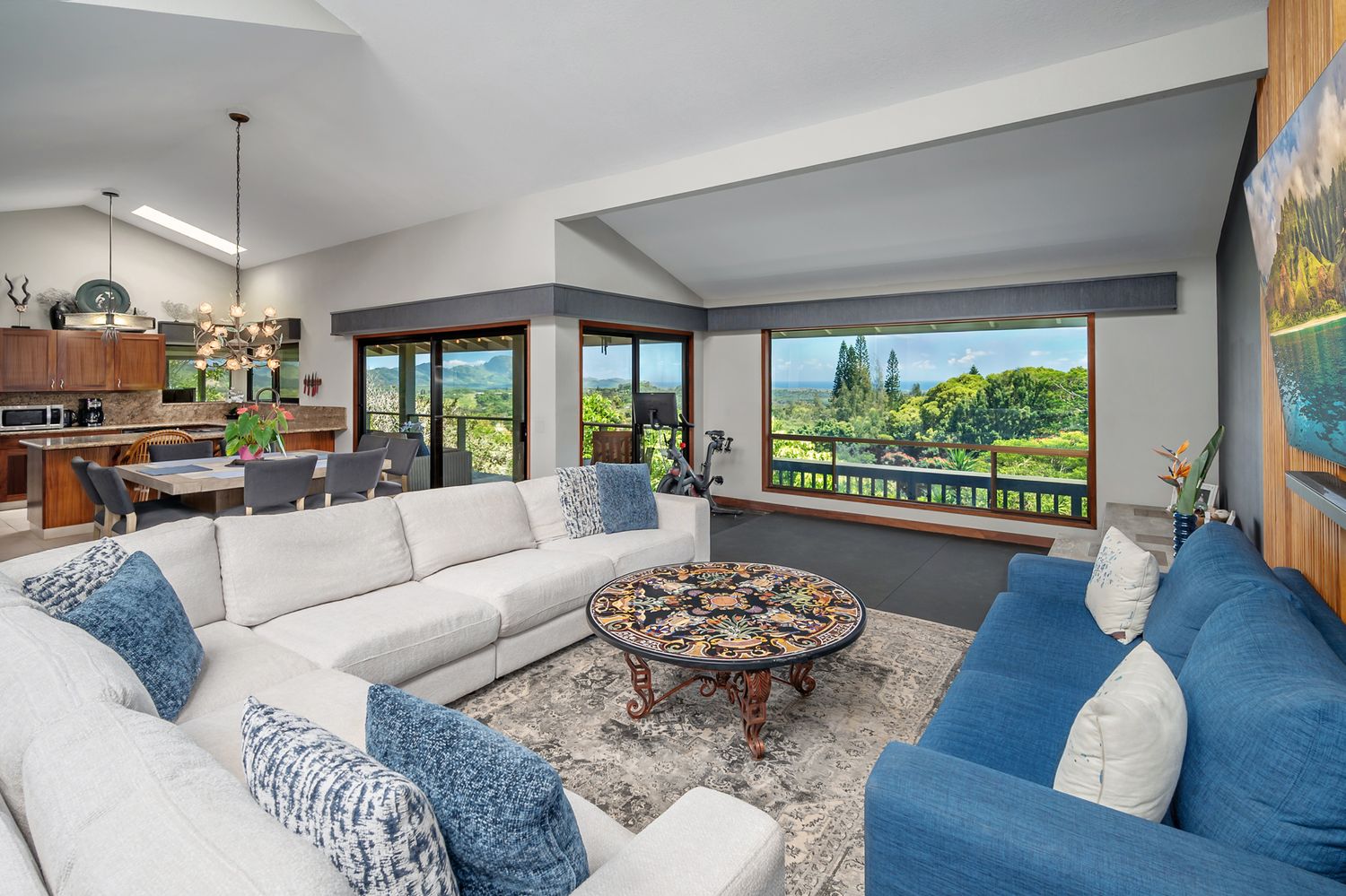 Kalaheo Home With Unobstructed Ocean, Valley and Mountain Views ...